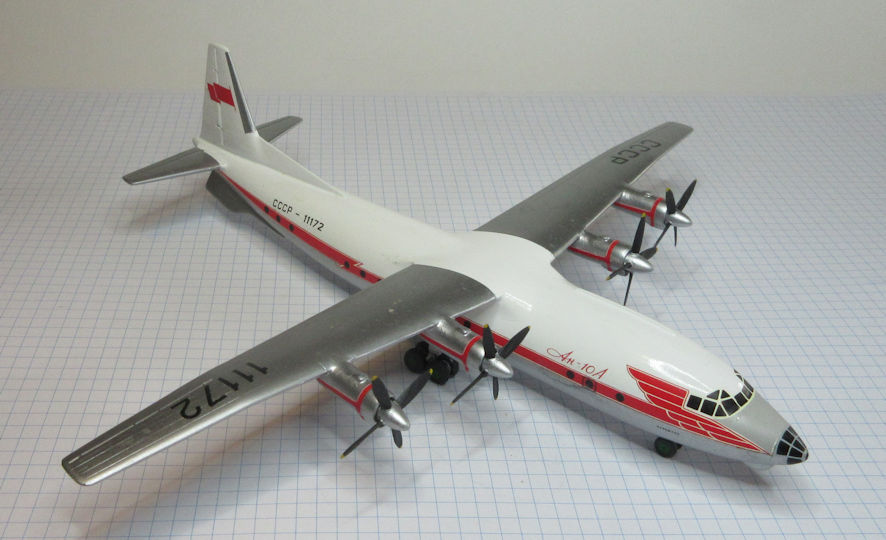 Antonov An-10A (Aeroflot, CCCP-11172, early 1960s) - The Little ...