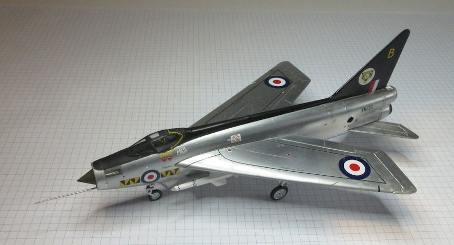 BAC LIghtning F.1 (XM135, 74 Sqd, RAF, 1962) - The Little Aviation Museum