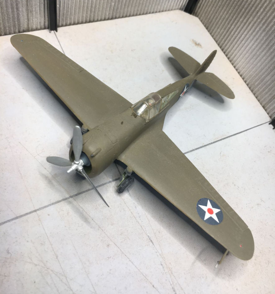 Curtiss P-36 (Steve Pulbrook Gallery) - The Little Aviation Museum