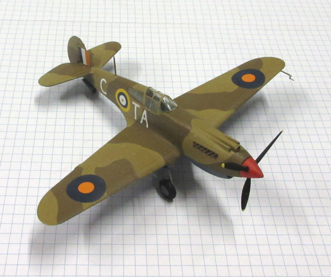 Curtiss Tomahawk Mk.IIB (4Sqd, SAAF) - The Little Aviation Museum