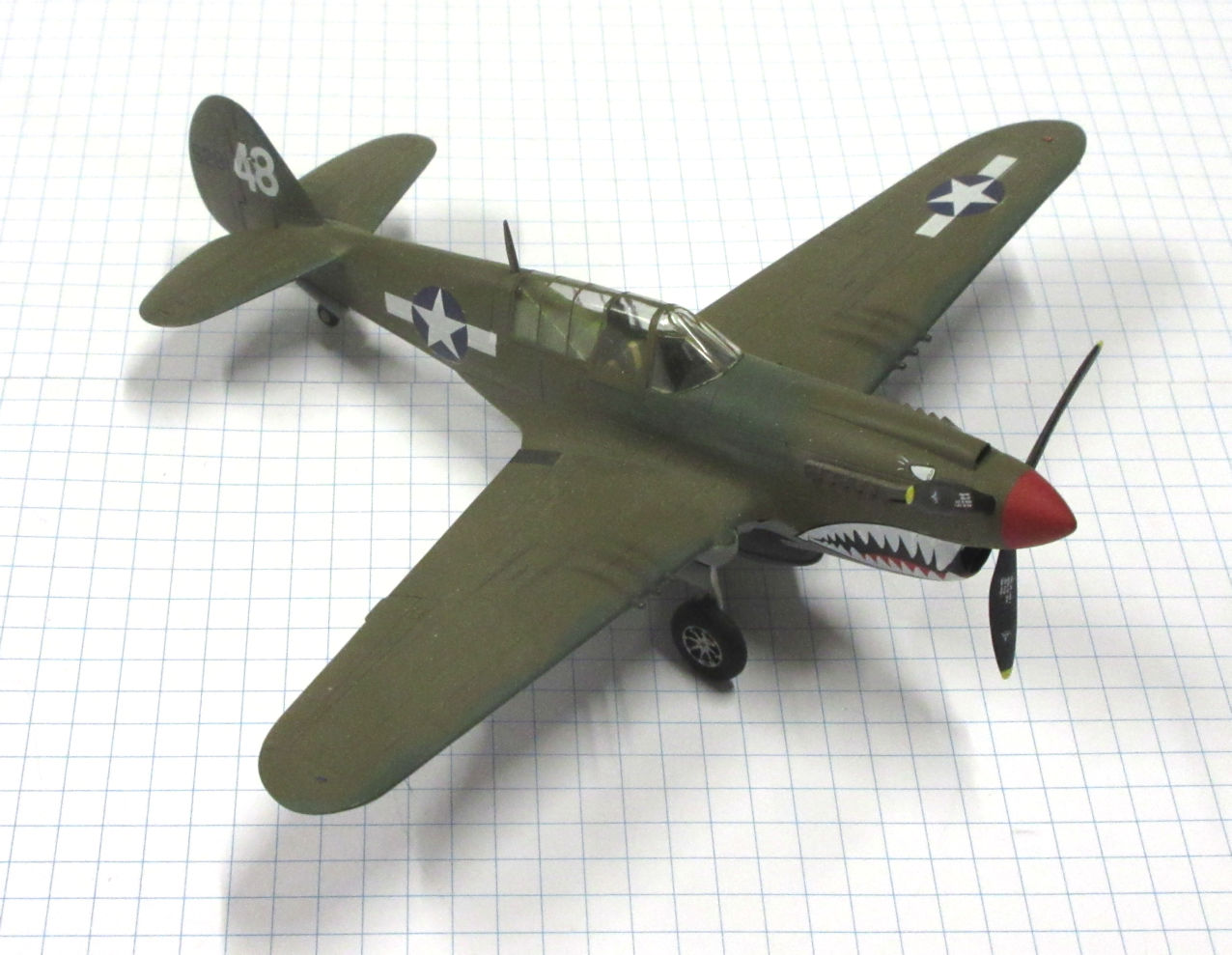 Curtiss P-40N (74FS, USAAF) - The Little Aviation Museum