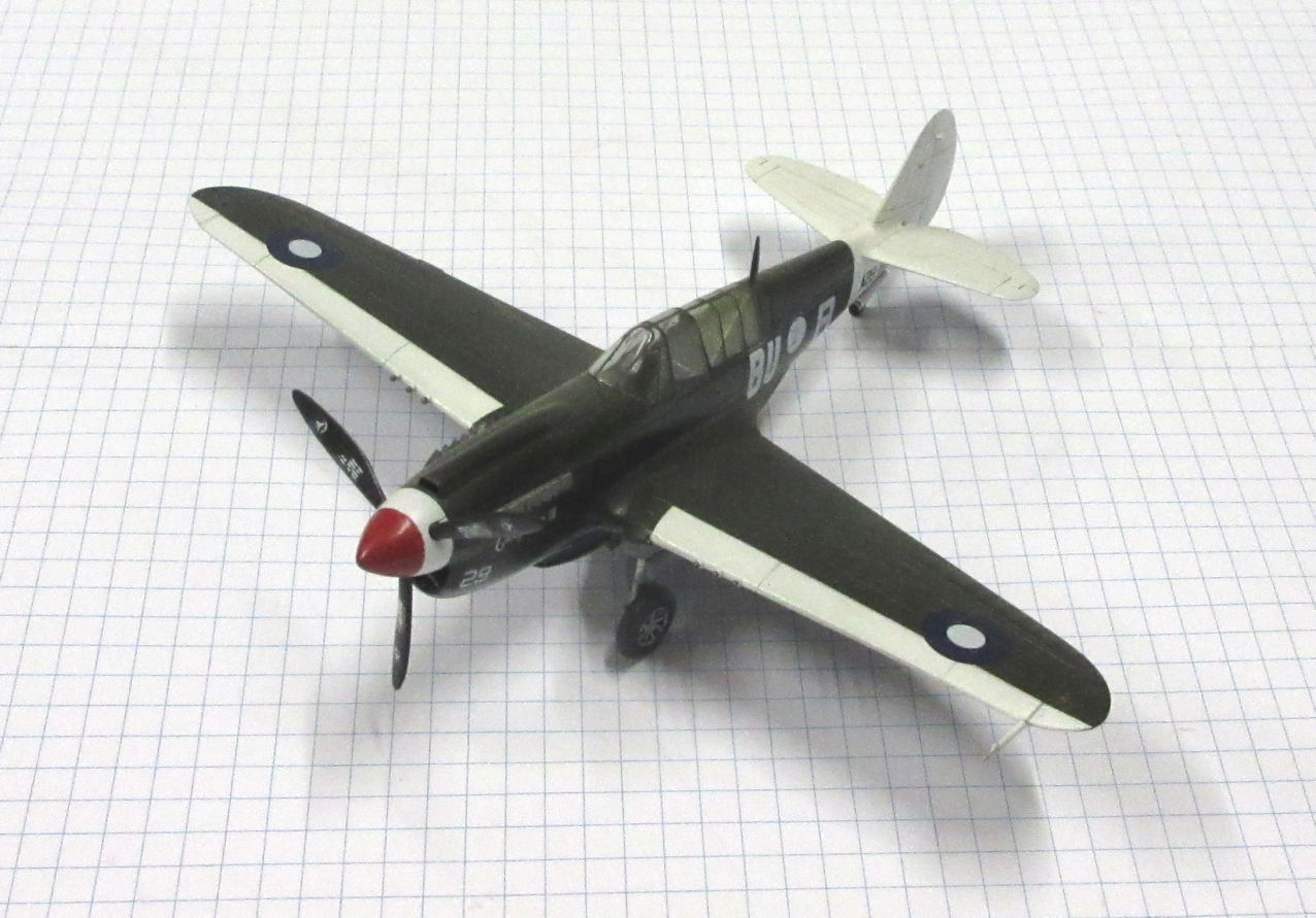 Curtiss Kittyhawk Mk.IV (BU-B, 80 Squadron, RAAF, 1945) - The Little ...