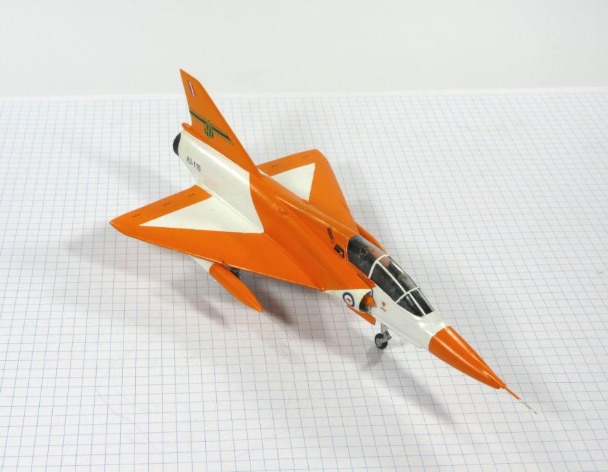 Dassault Mirage IIID (A3-115, ARDU, RAAF, 1980s) - The Little Aviation ...