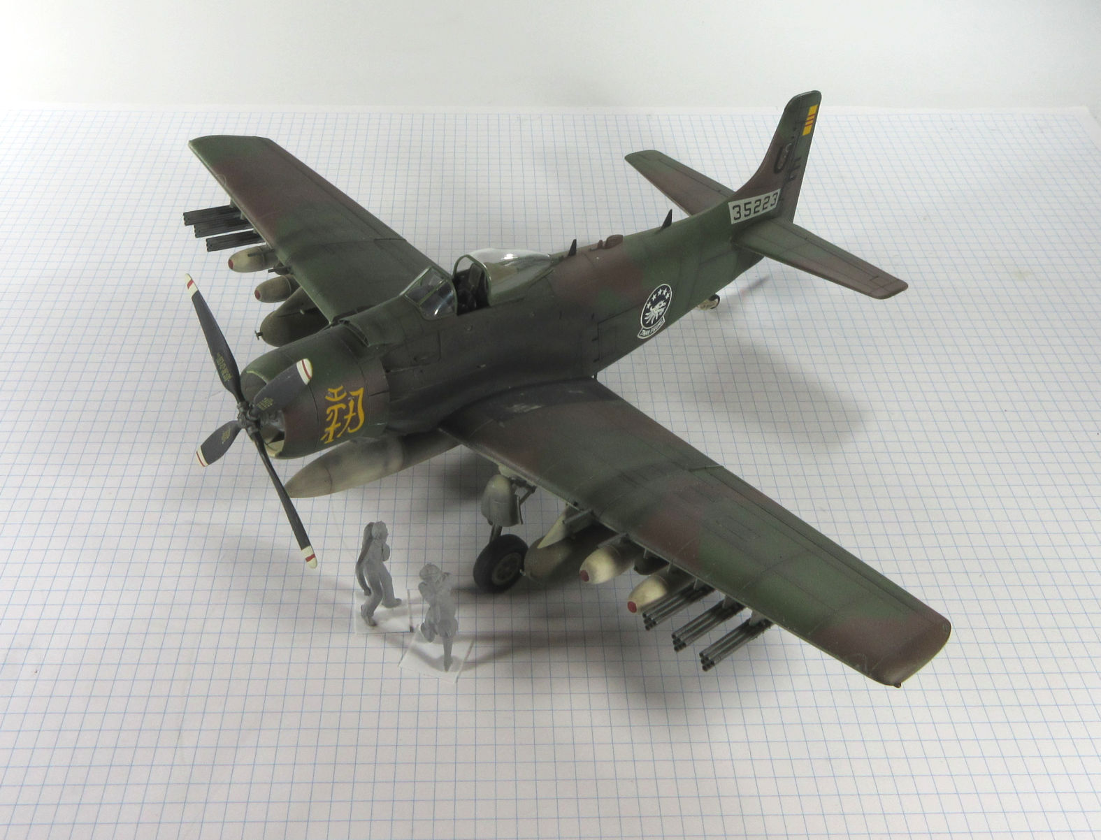 Douglas A-1H - The Little Aviation Museum