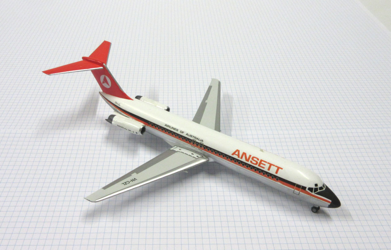 Douglas DC-9-30 (Ansett, VH-CZL, 1979) - The Little Aviation Museum