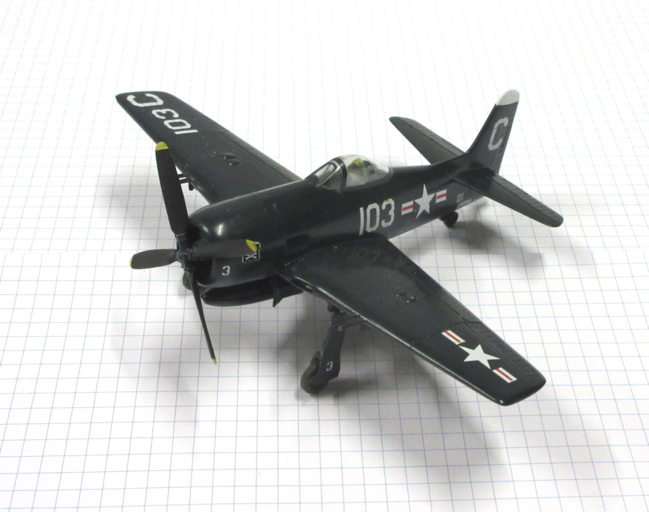 Grumman F8F-2 (VF-83, US Navy, 1949) - The Little Aviation Museum