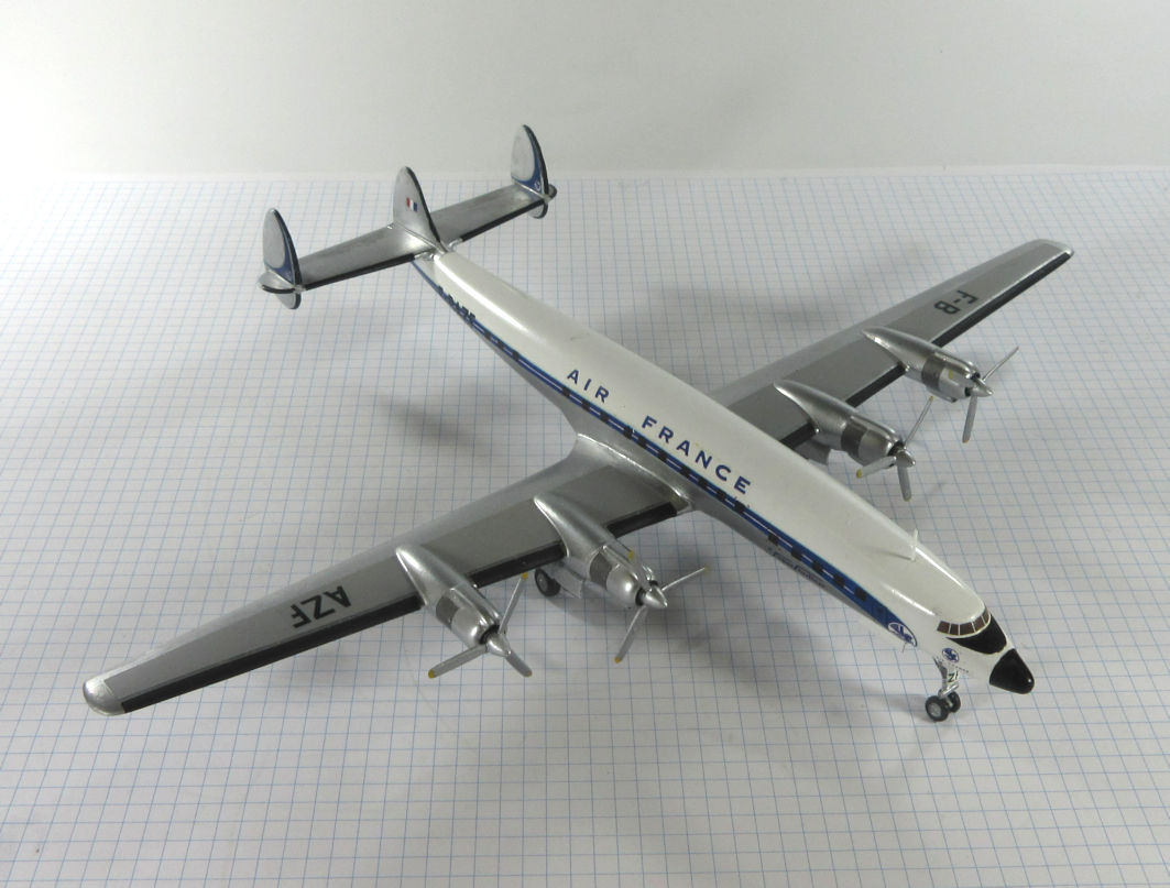 Lockheed 1649A Starliner (Air France, F-BAZF, late 1950s) - The Little ...