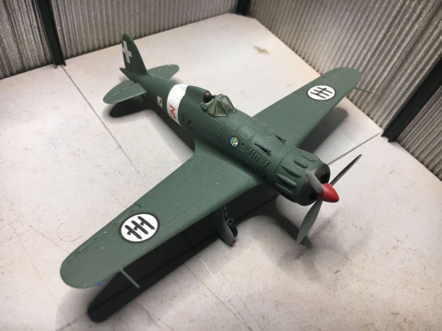 Macchi C.200 Saetta (Steve Pulbrook Gallery) - The Little Aviation Museum