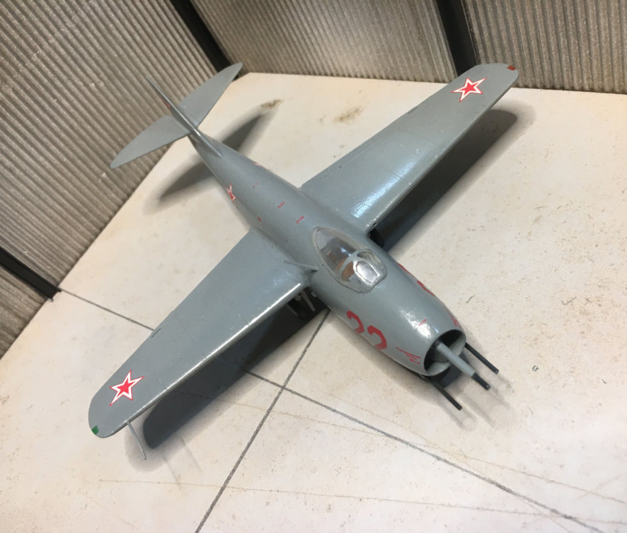 MiG-9 (Steve Pulbrook Gallery) - The Little Aviation Museum