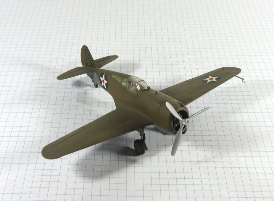 Curtiss P-36 (15PG, USAAC, 1941) - The Little Aviation Museum