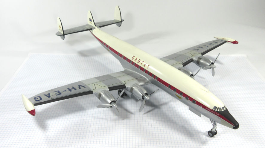 Lockheed L.1049G Super Constellation (Qantas, VH-EAG, 1954) - The ...